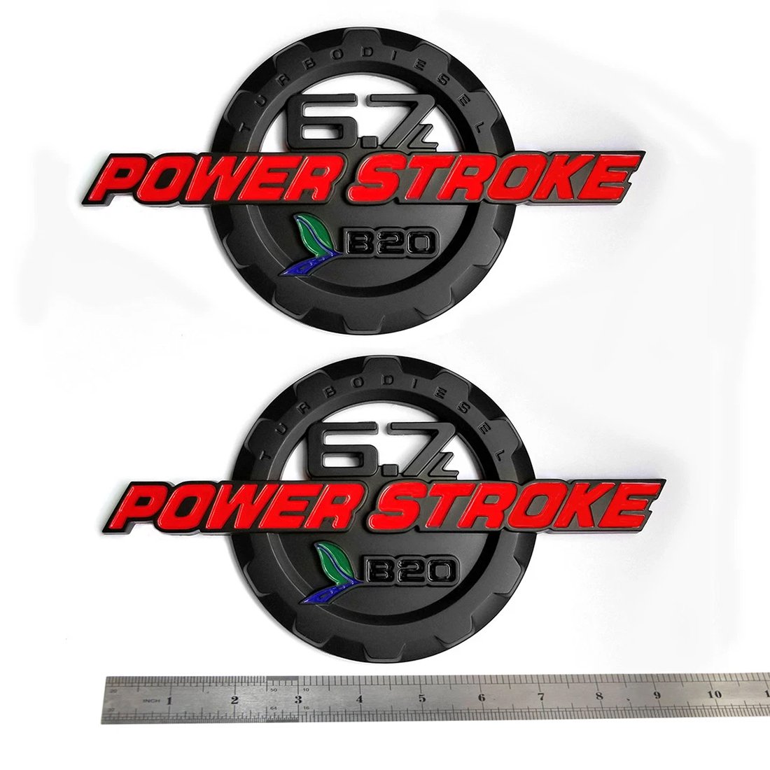 3D Door Emblem for 2017–2019 F-250 F-350 6.7L Powerstroke Super Duty ...